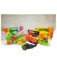 China Custom Printed Fruit Plastic Bag Recyclable Stand up Pouch Kiwi Fruit Cherry Vegetable Food Packaging Bags for sale
