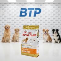China Retail-Ready Adult Poodle Food Pouch-Custom Printed Food Grade Recyclable Stand-Up Bag for Dry Pet Kibble Heat Packaging for sale