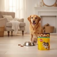 China MOQ 1000pcs High-Barrier Custom Food Grade  Dog Treat Bags Moistureproof Prevent Oxidation Retain Snack Flavor for sale