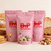 China Custom Matte High-Barrier Hanging Hole Stand-Up Pouch - Moisture-Proof Food Grade Resealable Packaging for Snacks & Dry Goods for sale