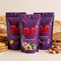 China Custom Matte High-Barrier Hanging Hole Stand-Up Pouch - Moisture-Proof Food Grade Resealable Packaging for Snacks & Dry Goods for sale