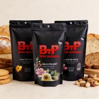 China Custom Matte High-Barrier Hanging Hole Stand-Up Pouch - Moisture-Proof Food Grade Resealable Packaging for Snacks & Dry Goods for sale