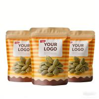 China MOQ 1000pcs Custom Printed Stand up Nut Snack Bags Heat Seal Moistureproof Resealable for Retail and Daily Snacking for sale