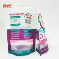 China Custom Printed Food Packaging Bags Resealable Packaging Dog Foods Packaging Plastic Zipper Bag PET Food Pouches with Window for sale