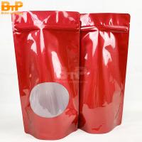 China Digital Printing MOQ1 PCS Log Customized  Aluminum Foil Plastic Food Zipper Lock Bags Stand up Bottom Pouch Bag for sale