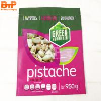 China 950g Pistachio Nuts Stand up Zipper PET Laminated PE Packaging Pouch for Snack Bag Dried Fruit Doypack Package for sale