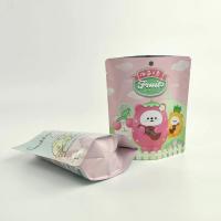 China Low MOQ Three-sided Sealing Stand-up Packaging Bags Heat Sealed Design Gravure Printing Packaging Bags for Toys for sale
