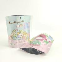 China Low MOQ Three-sided Sealing Stand-up Packaging Bags Heat Sealed Design Gravure Printing Packaging Bags for Toys for sale