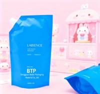 China Customized 100ml 500ml 1L Colorful Plastic Stand up Spout Pouch with Spout Biodegradable Gravure Printing for Shampoo Soda Juice for sale