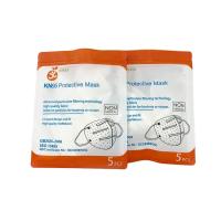 China China Factory Custom Resealable Mouth-muffle Pouch Reusable Plastic Zip Lock Packaging Bag for N95/KF94/medical Facemask for sale