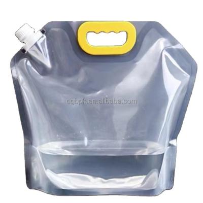 China Customized Detergent Liquid Spout Pouch Liquid Packaging Plastic Bag for Laundry Detergent Packaging for sale