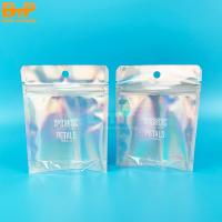 China Custom logo Waterproof Plastic Bag for Mobile Phone with Zipper for Mobile Mobile Phone Shell and USB Cable for sale