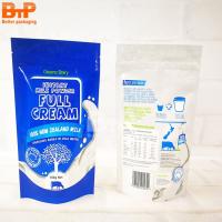 China Custom Printed Logo 450g Stand up Pouch Camel Goat Milk Powder Baby Food Packaging Zipper Bags Ziplock Plastic Bags for sale