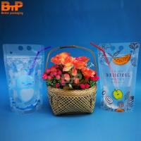 China Customized 16oz 350ml 500ml Disposable Beverage/fruit Juice Pouch Round Corner Drink Packaging Plastic Zipper Bag for sale