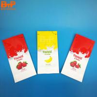 China Juice Pouch Energy Gel Milk Drink Sachets Custom Printed Stand up Plastic 200ml PE Heat Seal Gravure Printing OEM Beverage for sale
