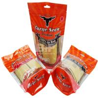 China Customized Carne Seca Plastic Frozen Food Packaging Bag, Noodles, Frozen Fish and Seafood Plastic Bag for sale