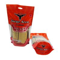China Customized Carne Seca Plastic Frozen Food Packaging Bag, Noodles, Frozen Fish and Seafood Plastic Bag for sale