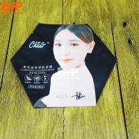 China Custom Printed 3.5g 7g PE Die Cut Plastic Packaging Unique Irregular Shaped Ziplock Mylar Bag Smell Proof Food Packing for sale