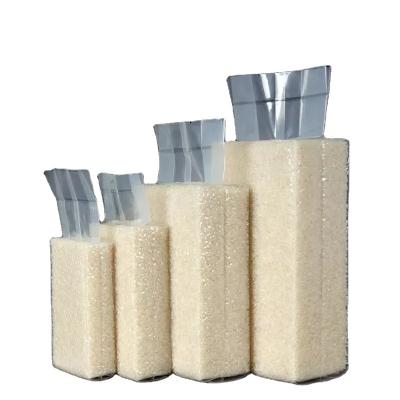 China Rice Vacuum Packaging Bags Brick Packing for Food Transparency Plastics Nylon Shrink  Pouches for sale