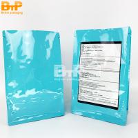 China logo Printed Aluminum Foil Packing Bags  Box Pouch  Flat Bottom Gusset Bag with Heat Sealing for Electronic  Packaging Bag for sale