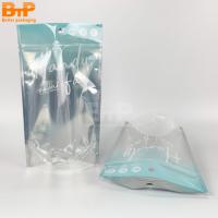 China Custom Printing Aluminum Foil Mylar  Packaging Bags Transparency Window Zipper Stand up Pouch for sale
