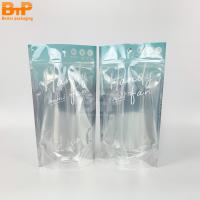 China Custom Printing Aluminum Foil Mylar  Packaging Bags Transparency Window Zipper Stand up Pouch for sale