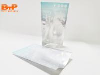 China Custom Printing Aluminum Foil Mylar  Packaging Bags Transparency Window Zipper Stand up Pouch for sale