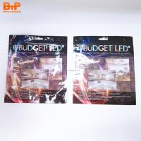 China Anti-static Aluminum Foil Laminated 3 Side Seal Pouch LED Light Strip Lamp Belt Plastic Packaging Bags for sale