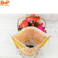 China Customized Printed Plastic Food Packaging Bags Eco-friendly Stand-up Food Packaging Bags With Zippers for sale
