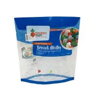 China Custom Printed Meat Dry Food 3 Sides Seal Frozen Vegetable Nylon Plastic Packaging Vacuum Bags for Meat and Food Fish Beef Pork for sale