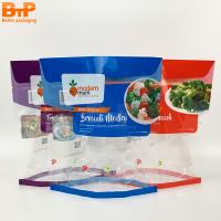China Custom Printed Meat Dry Food 3 Sides Seal Frozen Vegetable Nylon Plastic Packaging Vacuum Bags for Meat and Food Fish Beef Pork for sale