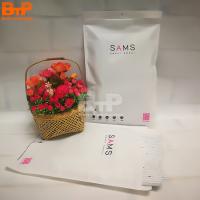 China Custom Logo Mylar Bags Garment Underwear Clothes Heat Seal Lady Children Apparel Frosted Recyclable Plastic Packaging Bags for sale