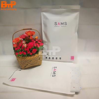 China Custom Logo Mylar Bags Garment Underwear Clothes Heat Seal Lady Children Apparel Frosted Recyclable Plastic Packaging Bags for sale
