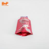 China Customized Doypack 35g Blueberry Jam Strawberry Applesauce Juice  Die Cut Plastic Packaging Bags Shaped Pouches for sale