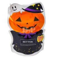 China BPA Free Shaped Pouch Special Shaped Bag Baby Food Pumpkin Aluminum Foil Portable Packaging Mylar Die Cut Stand up Bag for sale