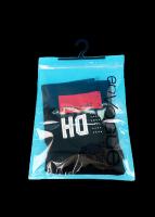 China Custom Men's T-Shirt Packaging Men's Short Sleeve Tees Bag Crew Neck Cotton T-Shirts Pouch for sale