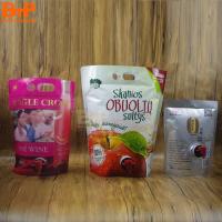 China 1.5L 2L 3L 5L 10L Aseptic Dispenser Bag in Box with Gravure Printing 9 Colors for Beverage and Liquid Packaging for sale