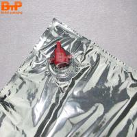 China 10L & 20L Aseptic BIB Bag with Screw or Tap Valve and Gravure Printing for Wine and Liquid Packaging for sale