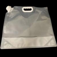 China Custom Transparent Liquid Pouch Spout Bag Stand up Beverage Plastic Package Pouch With Spout for sale
