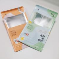 China Customized High-Quality Food Grade Flat Bottom Bags with Window and Zipper for Freshness and Convenience for sale