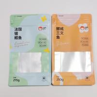 China Customized High-Quality Food Grade Flat Bottom Bags with Window and Zipper for Freshness and Convenience for sale