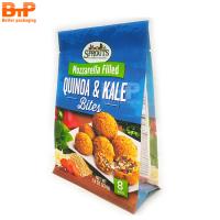 China Customized Meatball Food Grade Composite With Zipper Eight-side Seal Food Packaging Bag for sale