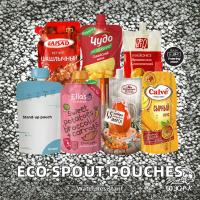 China Custom Printed Mylar Squeeze Die Cut Liquid Refill Bag 100ml 250ml Beverage Juice Aluminum Foil Standing up Spout Pouches for sale