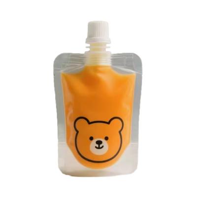 China Custom Digital-Printed Animal Food Pouches with Food-Grade Screw Cap and Clear Window for Content Display for sale