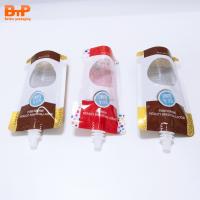 China 7oz/200ml Juice Pouches Drinks Bag, Reusable Drink Pouches,  Drink Pouches with Transparent Window for Outdoor Travel for sale