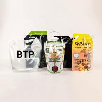 China Custom Stand up Doypack Drink Pouch with Valve Spout Packaging Beverage Bag With Plastic Packaging Baby Food Spout Pouch for sale