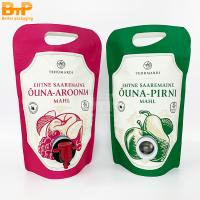 China Customized Replacement Stand up Bags for Bag in Box Drinks Container/Wine Dispenser with Butterfly Tap for sale