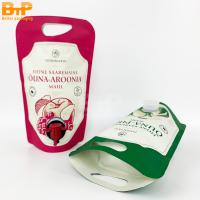 China Customized Replacement Stand up Bags for Bag in Box Drinks Container/Wine Dispenser with Butterfly Tap for sale