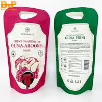 China Customized Replacement Stand up Bags for Bag in Box Drinks Container/Wine Dispenser with Butterfly Tap for sale