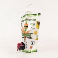 China Custom Stand up Doypack Drink Pouch with Valve Spout Packaging Beverage Bag With Plastic Packaging Baby Food Spout Pouch for sale